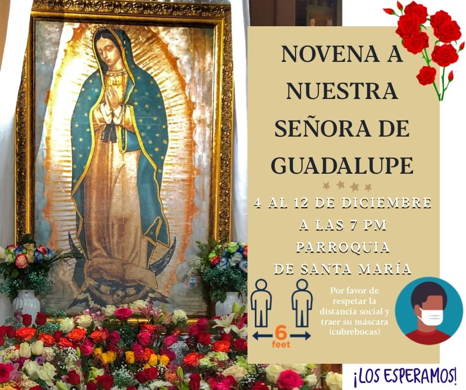 Novena A Nuestra Senora De Guadalupe | St. Mary's Catholic Church